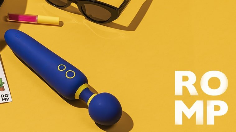 Универсальный вибромассажер синий Flip, Romp: цены, фото, описание ...